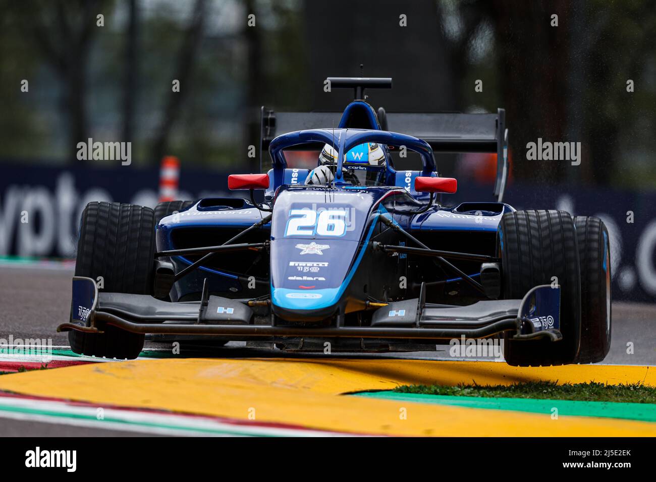 Imola, Italy. 22nd Apr, 2022. 26 O'SULLIVAN Zak (gbr), Carlin Buzz ...