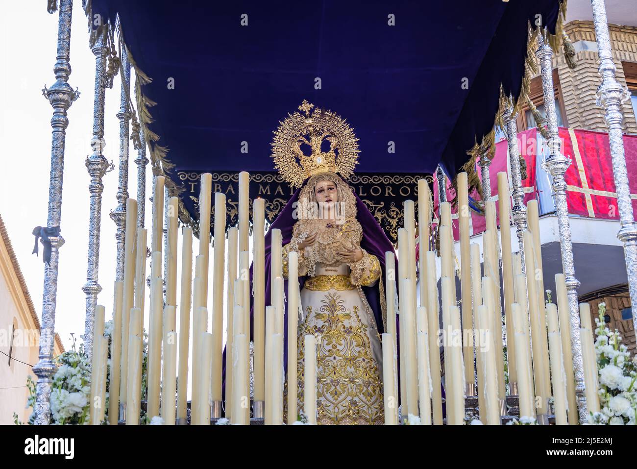 Holy Week Procession of the Paso (Platform or Throne) Our Lady of the ...