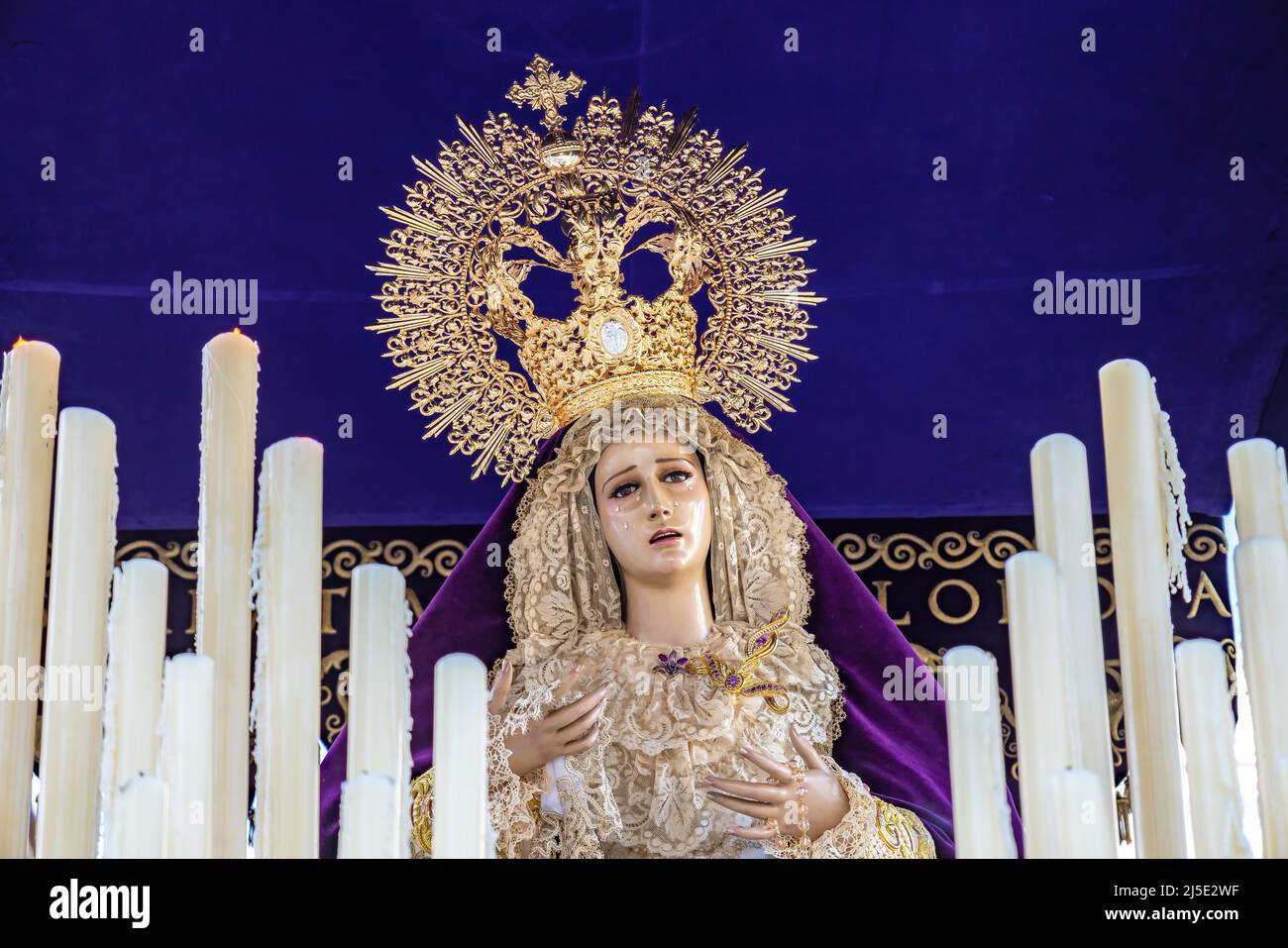 Holy Week Procession of the Paso (Platform or Throne) Our Lady of the ...