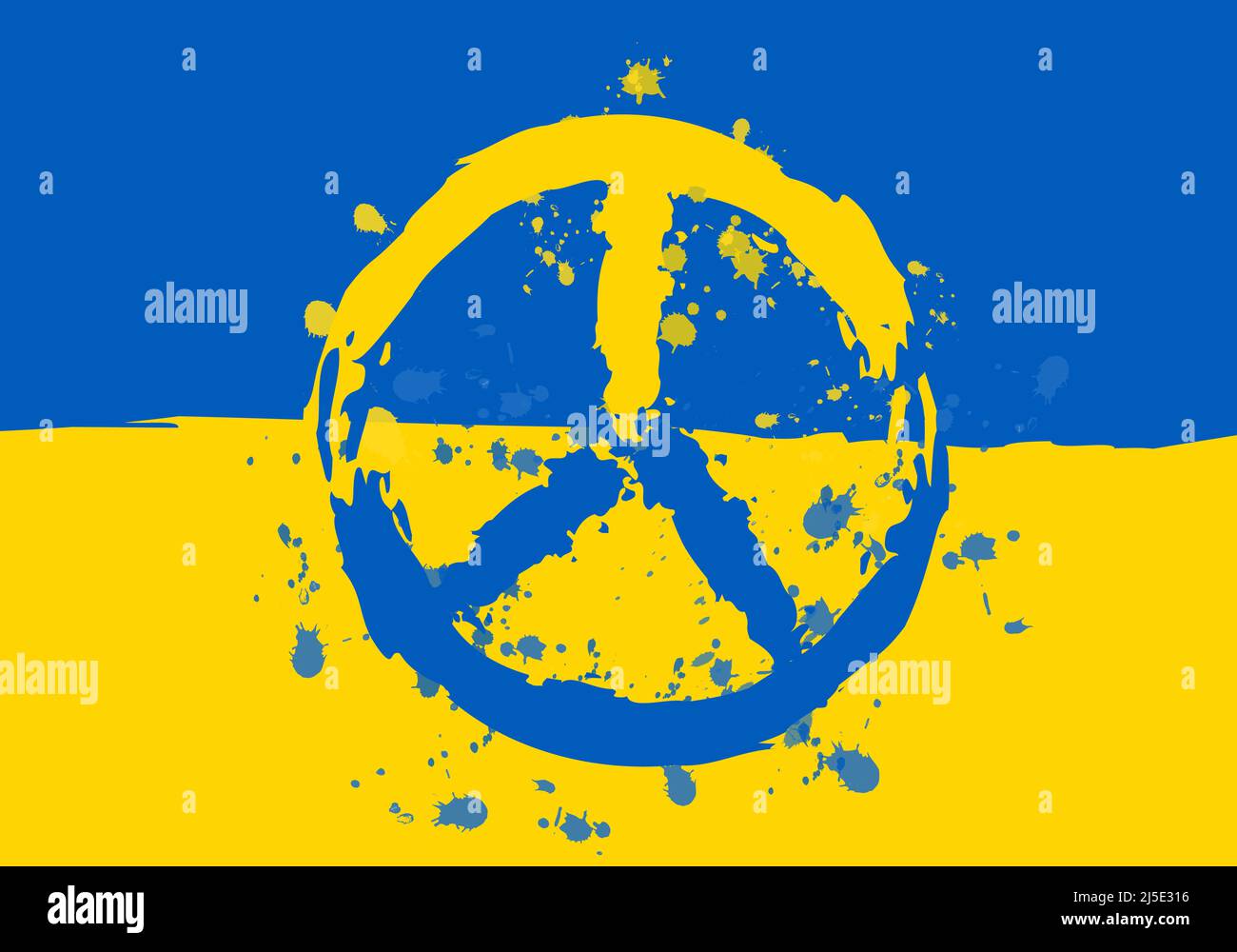 Anti-war peace symbol, vector illustration Stock Vector Image & Art - Alamy