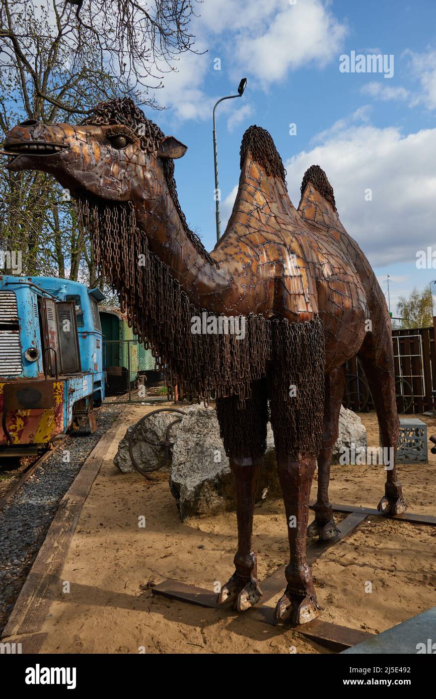Stare Mesto, Czech Republic - April 16, 2022 - KOVOZOO is a completely ...