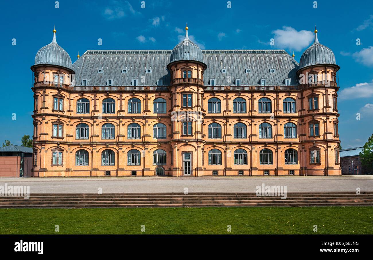 Gottesaue Castle, seat of the Academy of Music, Karlsruhe, Baden ...