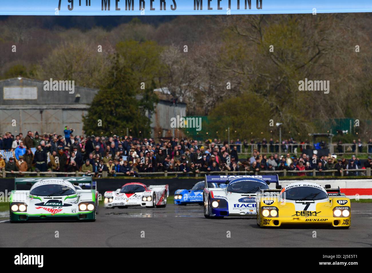 Running under the banner, Starting life in 1982 the Porsche 956 and 962 ...