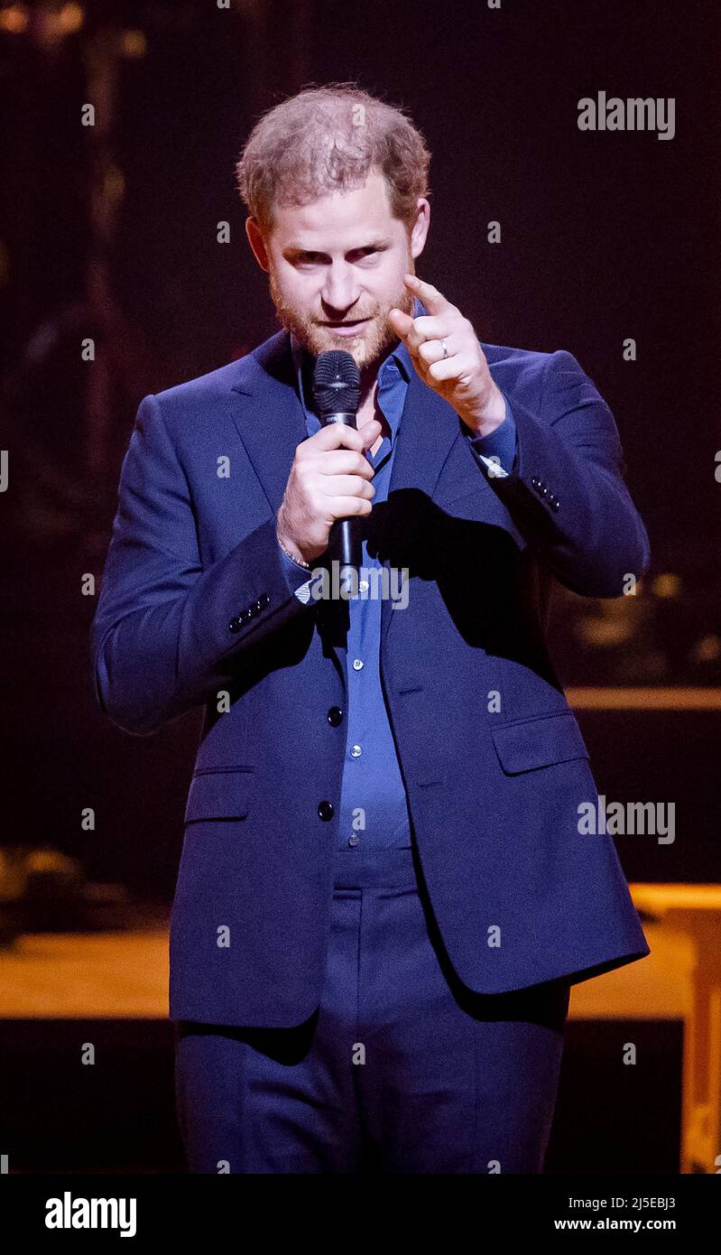 The Hague, Netherlands. 22nd Apr, 2022. 2022-04-22 21:39:22 THE HAGUE ...
