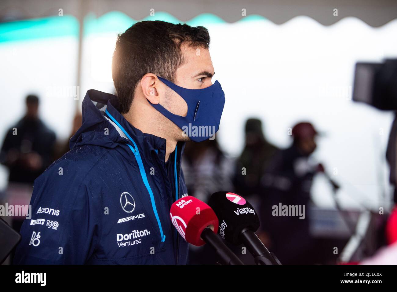 LATIFI Nicholas (can), Williams Racing FW44, portrait during the ...