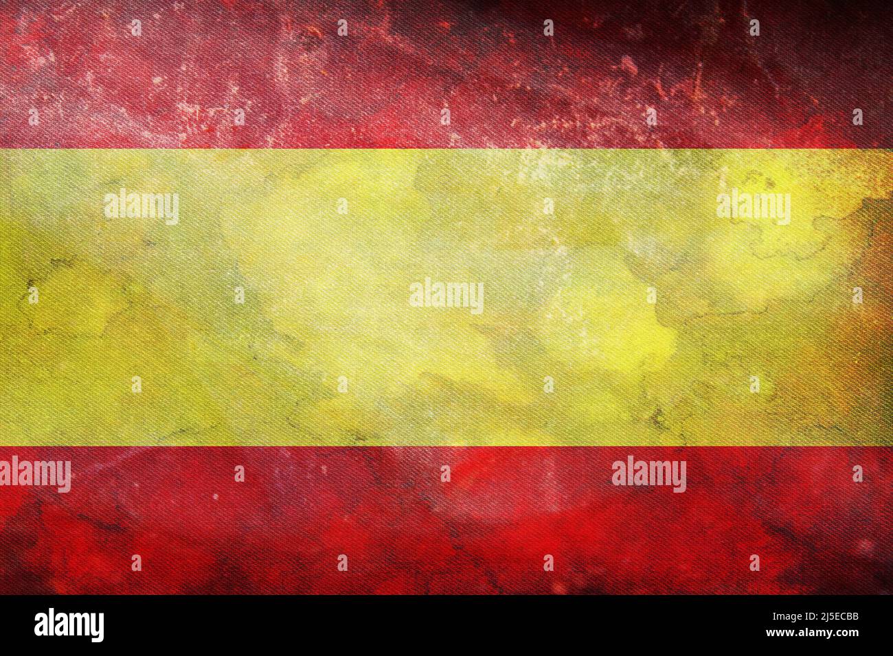 Top view of retro flag Jasienia, Poland with grunge texture. Polish ...