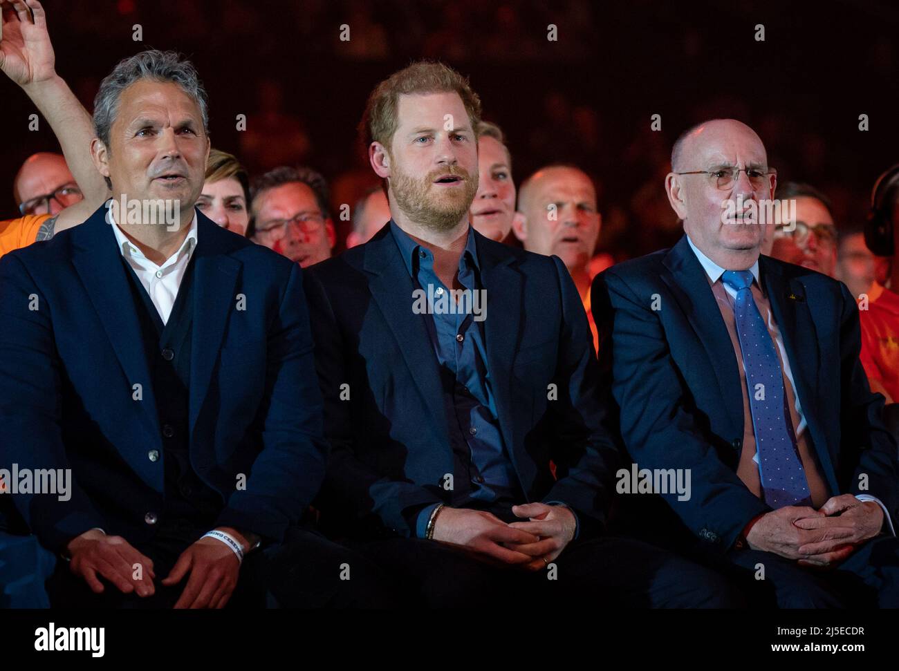 (left to right) Lennard Hoornik, Chief Commercial Officer Jaguar Land ...