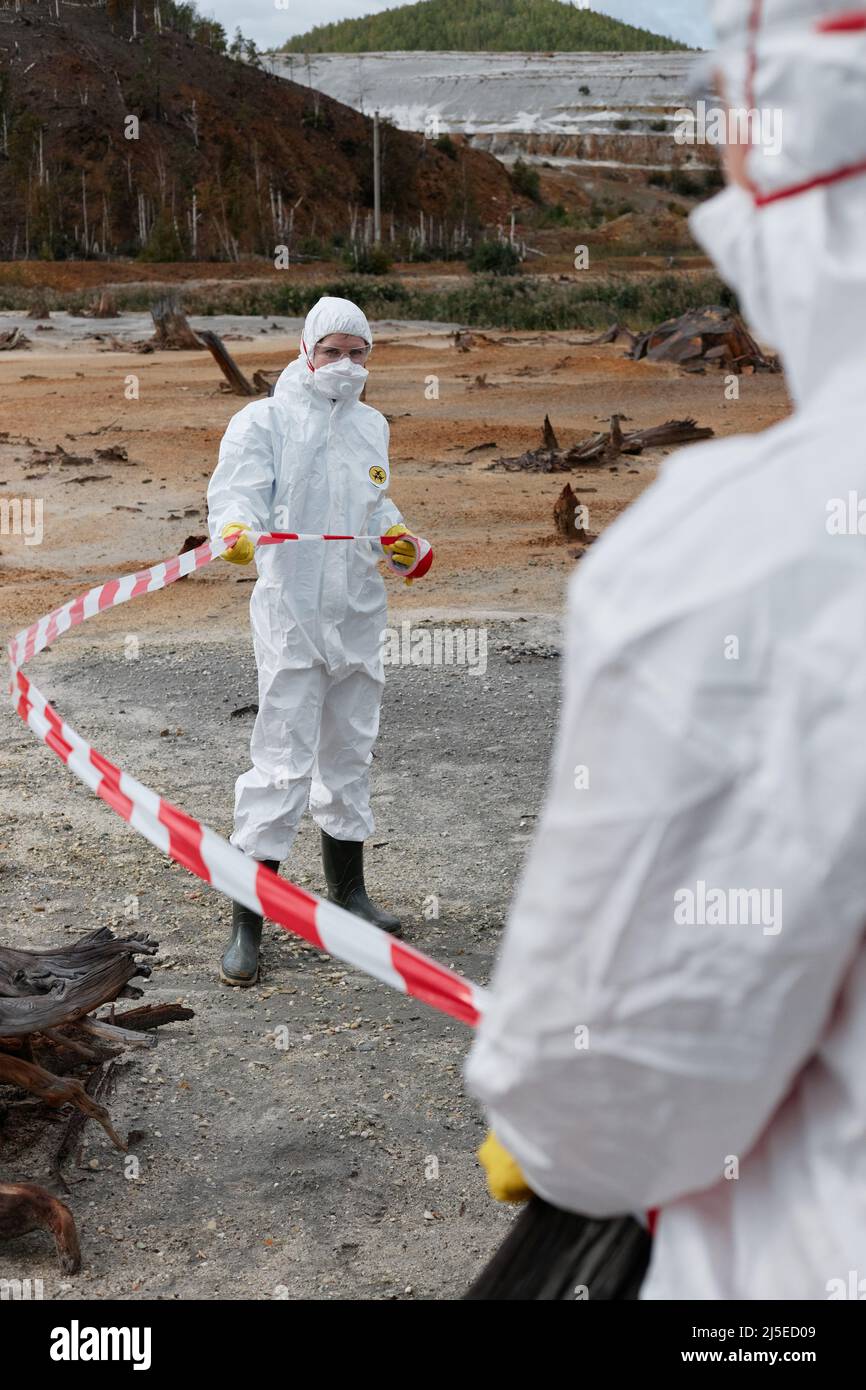 Environmental suits hi-res stock photography and images - Alamy