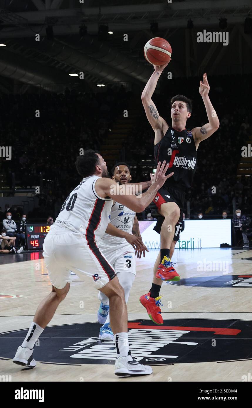 Alessandro Pajola (Segafredo Virtus Bologna) during the series A1 ...