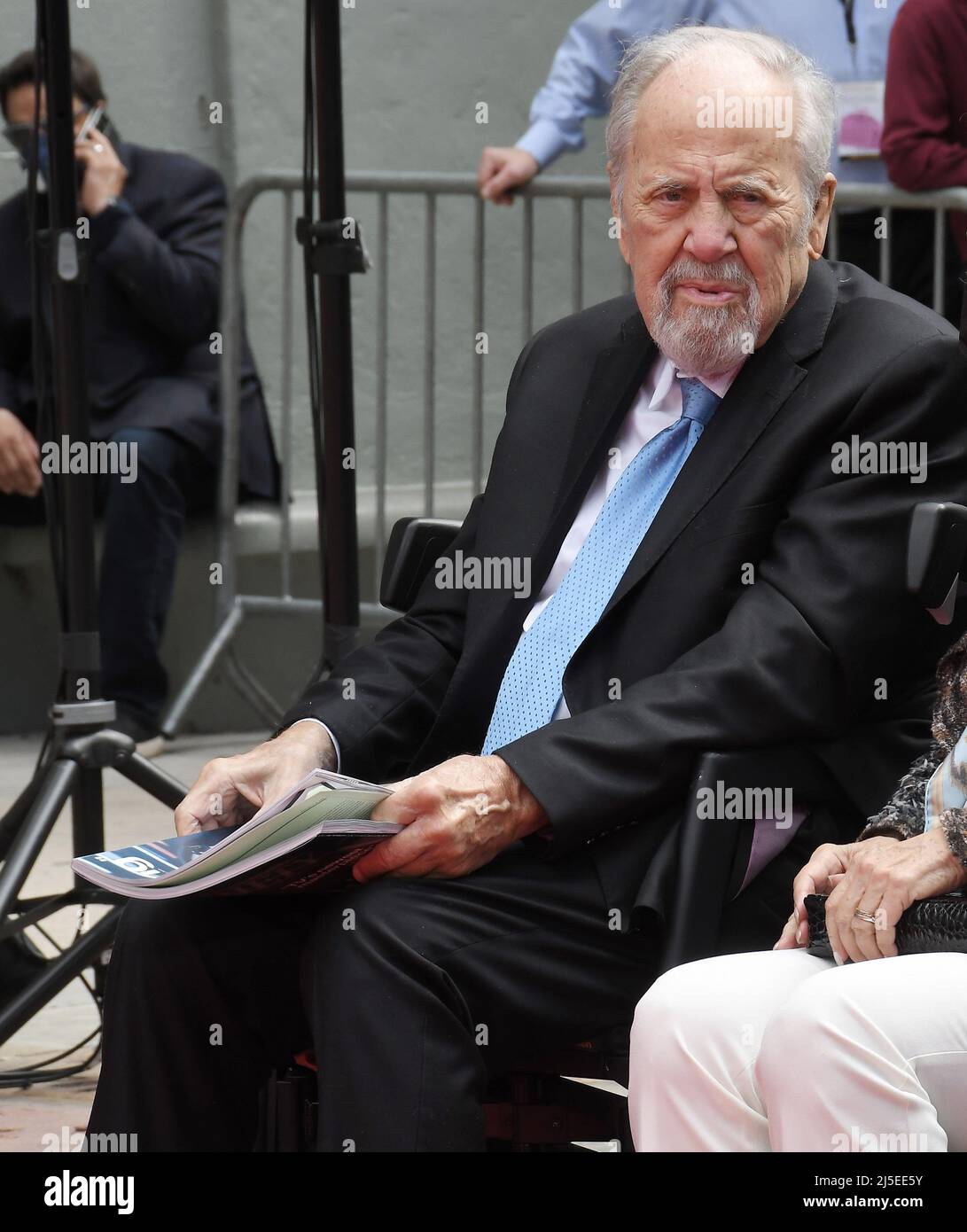 George Schlatter at the Lily Tomlin Hand & Footprint Ceremony held at ...
