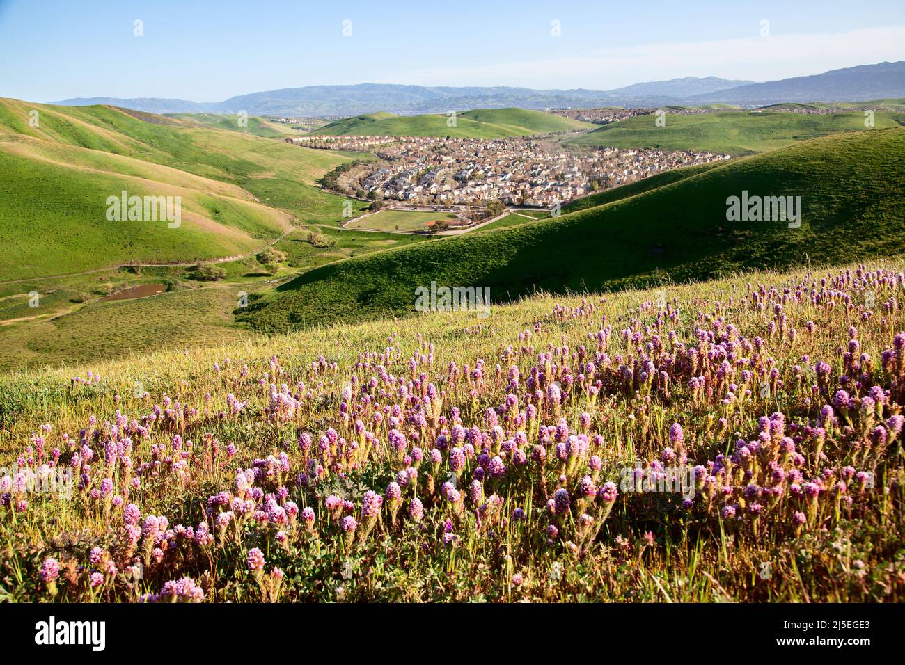 Tri color cloud trail hi-res stock photography and images - Alamy