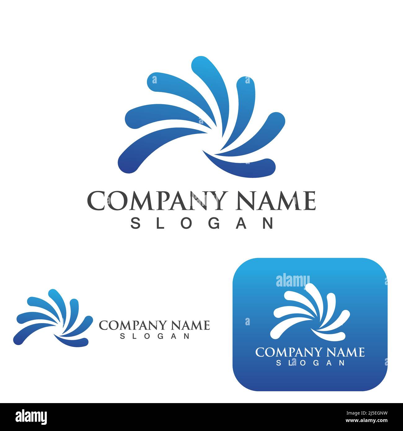 Vortex logo vector illustration icon Stock Vector Image & Art - Alamy