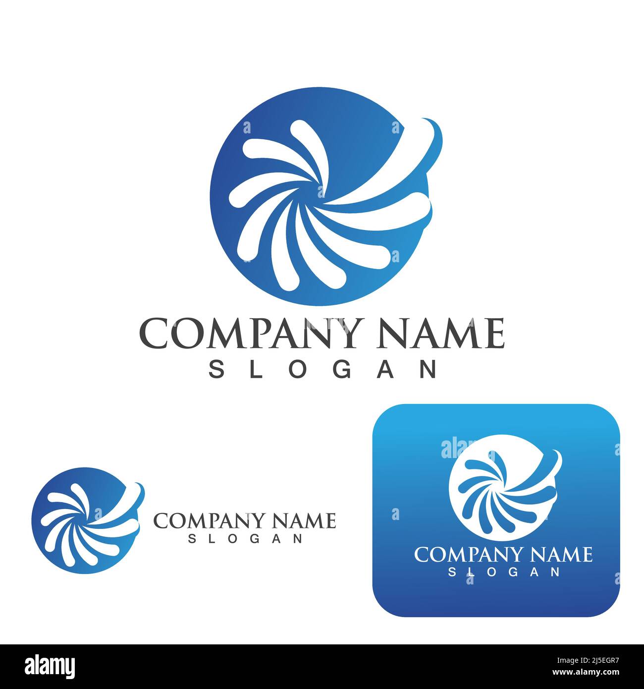 Vortex logo vector illustration icon Stock Vector Image & Art - Alamy