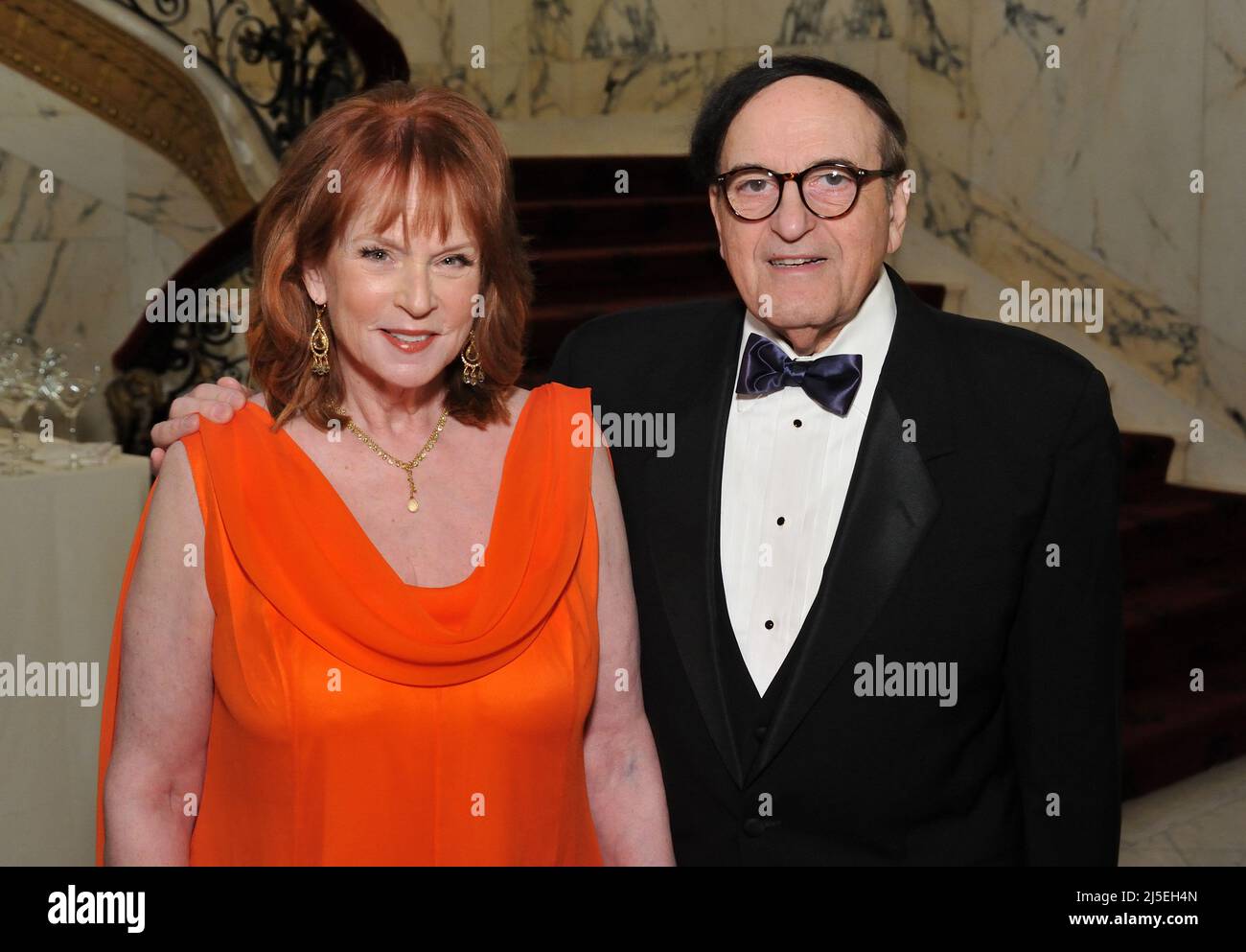 L-R: Christine Stonbely and George Stonbely attend the Clarion Music ...