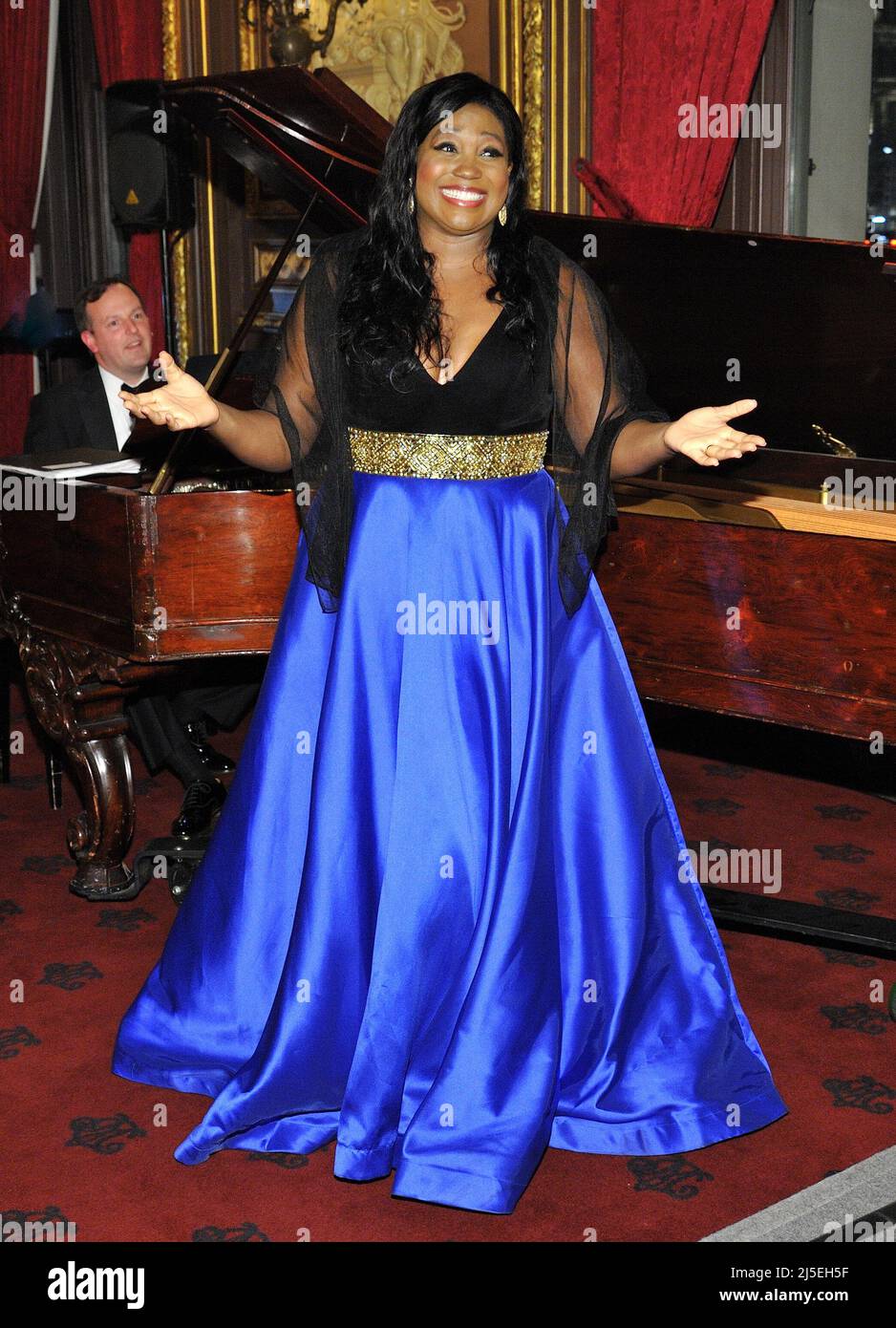 New York, USA. 21st Apr, 2022. Angel Blue performs at The Clarion Music ...