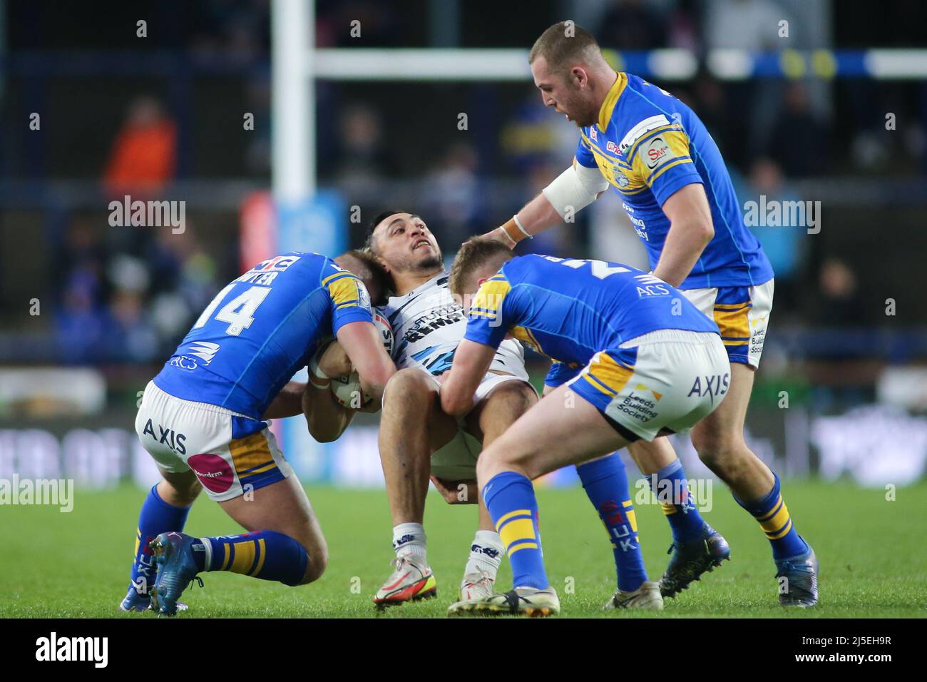 Leeds, UK. 22nd Apr, 2022. Headingley Stadium, Leeds, West Yorkshire ...