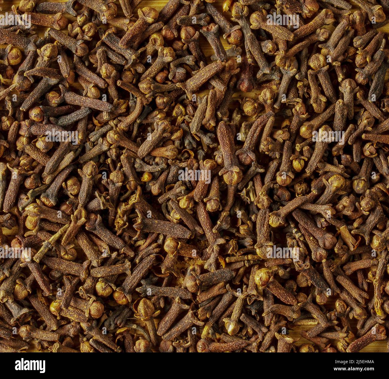 Dry spice cloves background and texture, top view flat lay cloves spice ...
