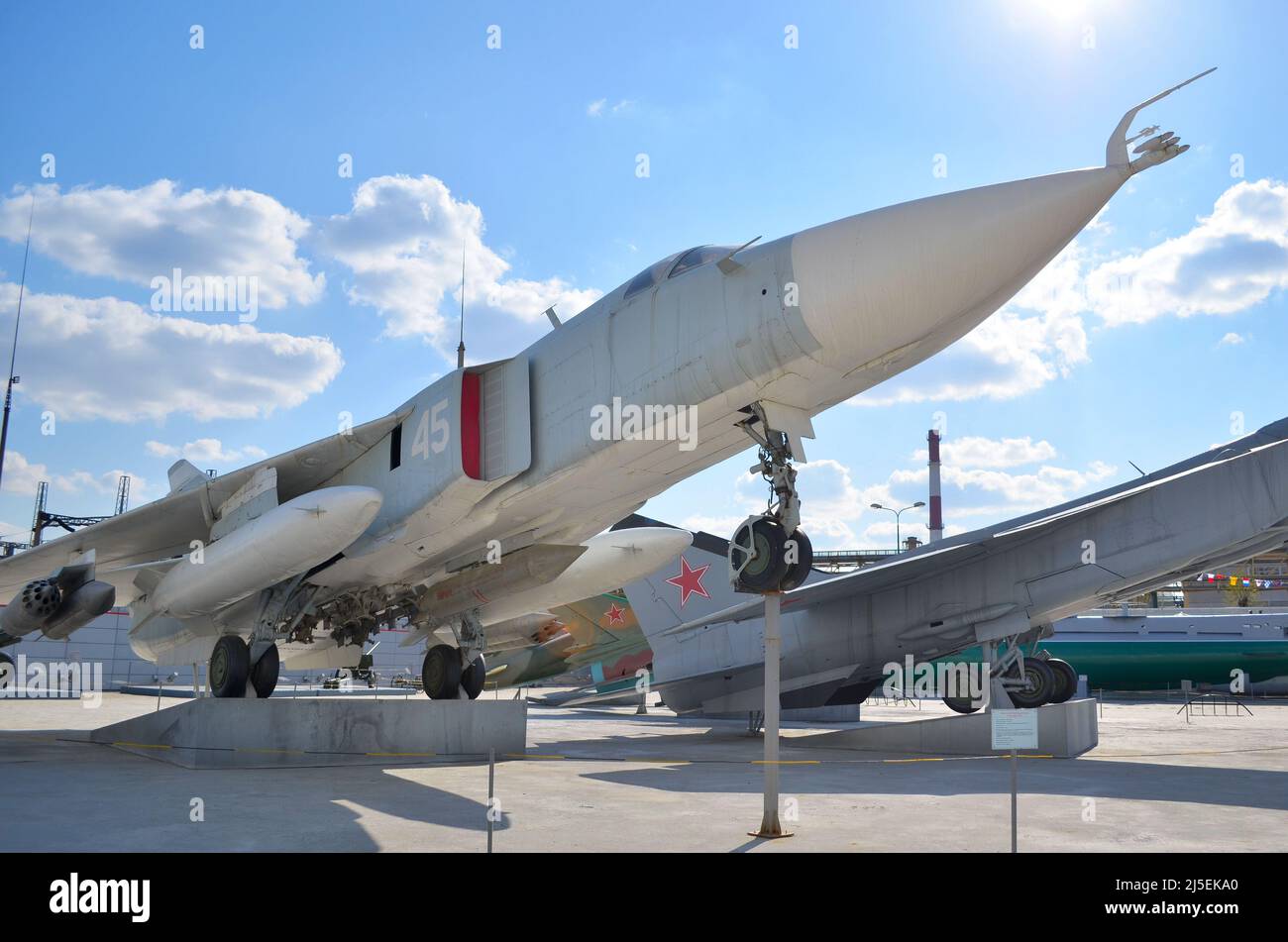 Russian fighter plane.Russian military equipment Stock Photo - Alamy
