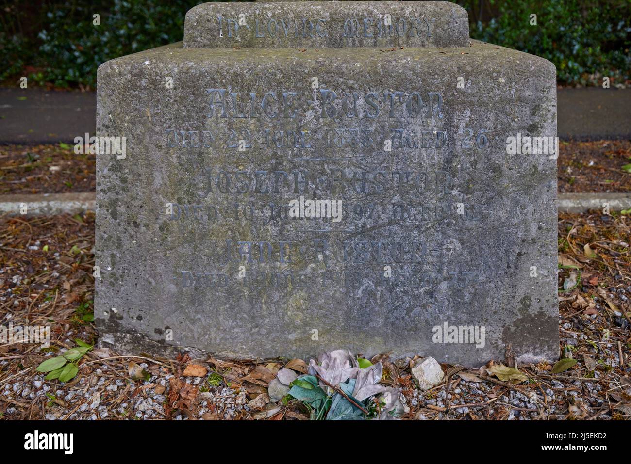 Gravestone of Joseph Ruston 1835 C 11 June 1897 Engineer based in ...