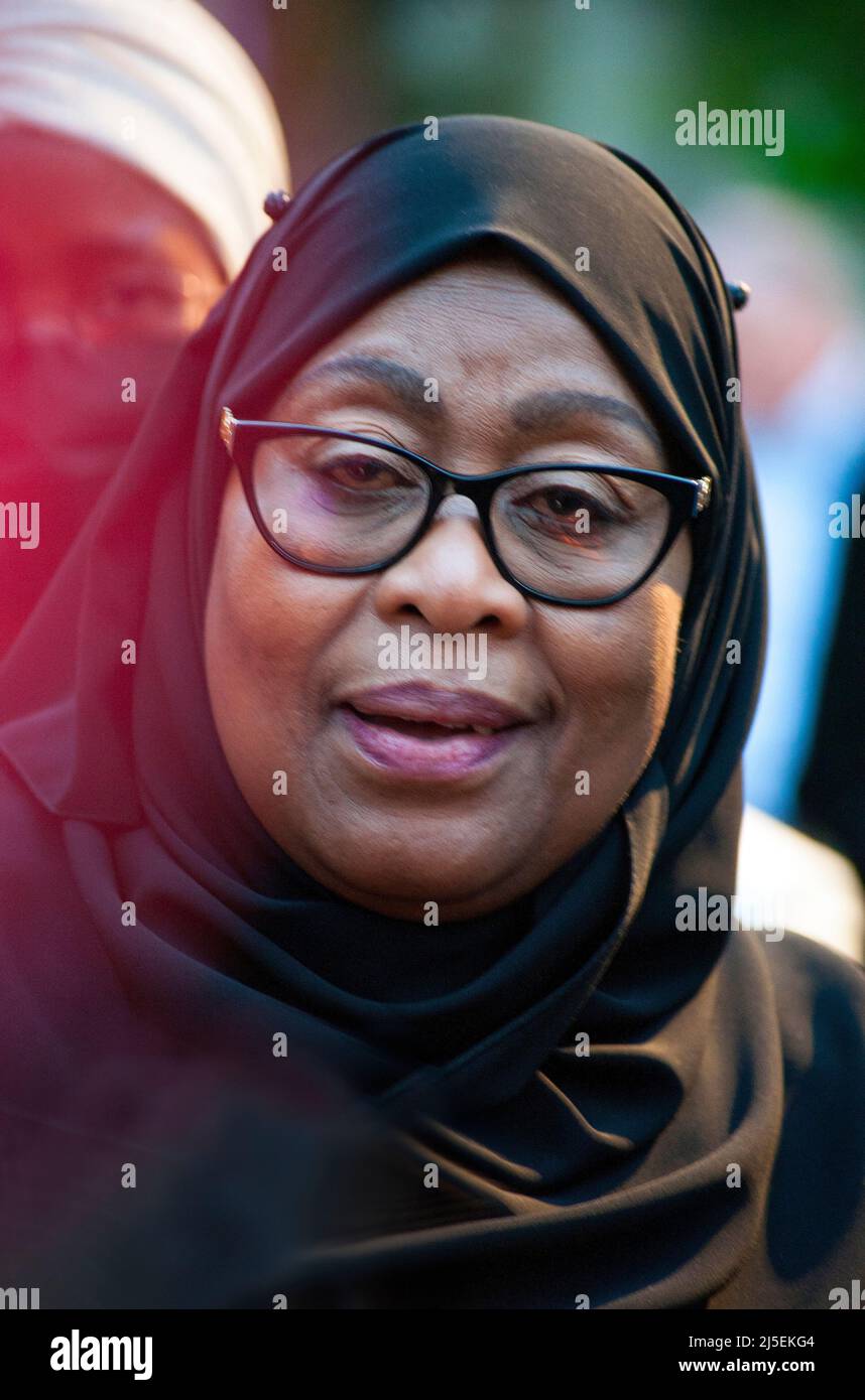 President Samia Suluhu attending the West Coast premiere of the ...