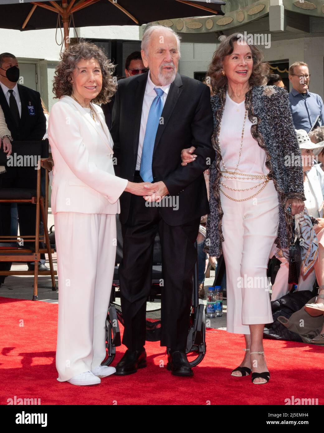 April 22, 2022, Hollywood, California, USA: Lily Tomlin, George ...