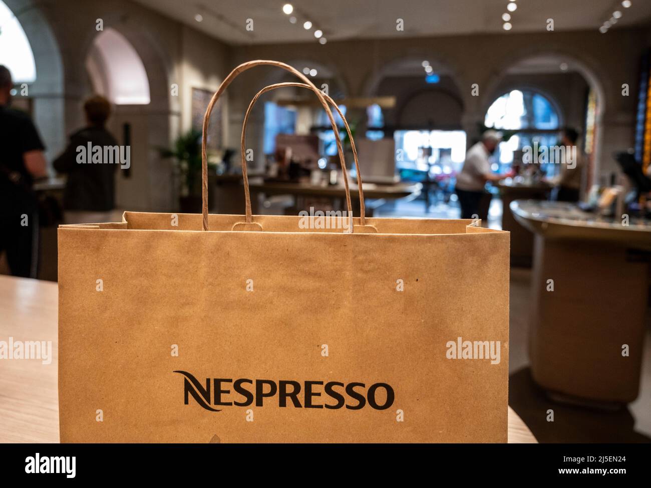 Nespresso bag hi-res stock photography and images - Alamy