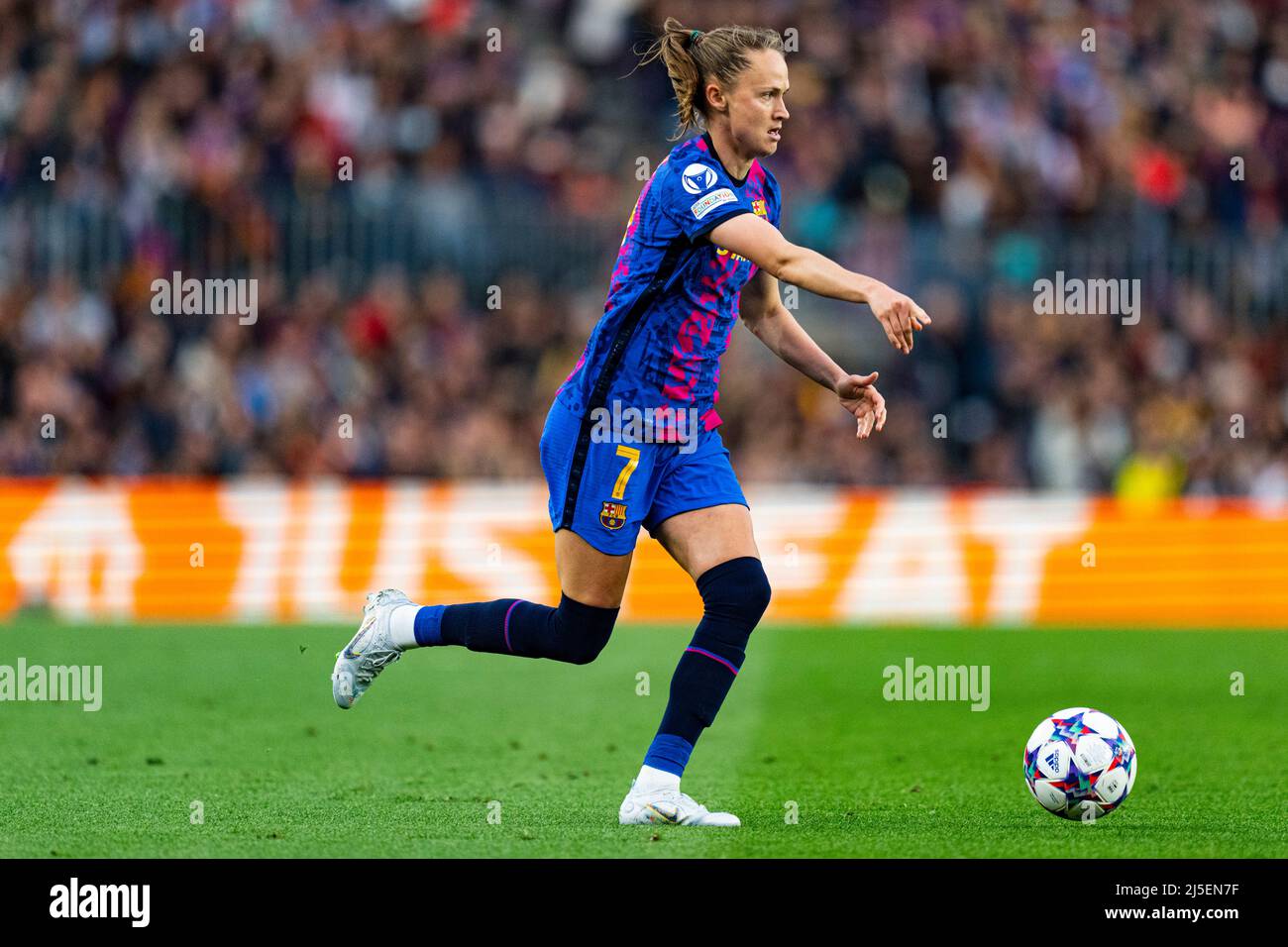 Barcelona, Spain. 22nd Apr, 2022. Caroline Graham Hansen (FC Barcelona ...