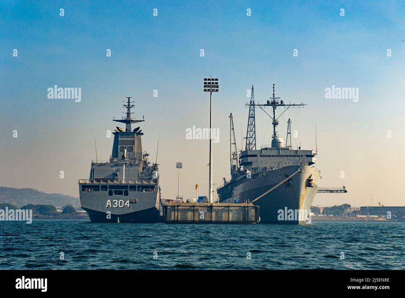 PERTH, Australia (April 19, 2022) The Royal Australian Navy Supply ...
