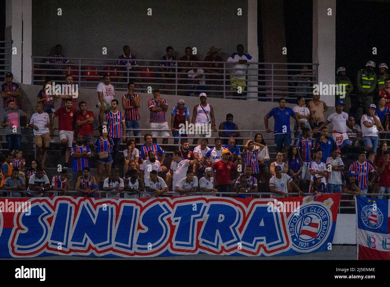 AL - Maceio - 04/22/2022 - BRAZILIAN B 2022, CSA X BAHIA - Bahia fans ...
