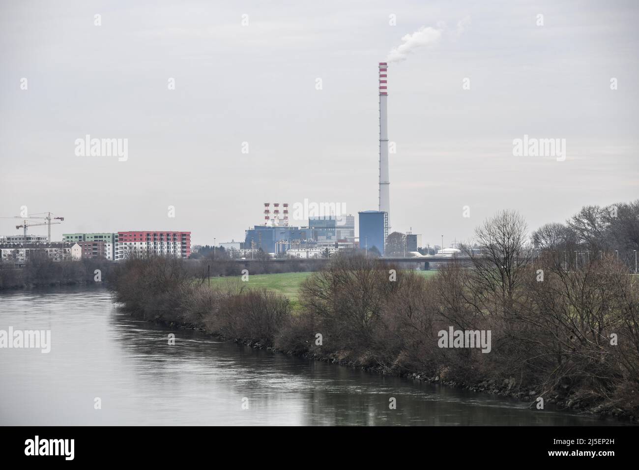 Zagreb: Sava River bank in the lower town Stock Photo - Alamy