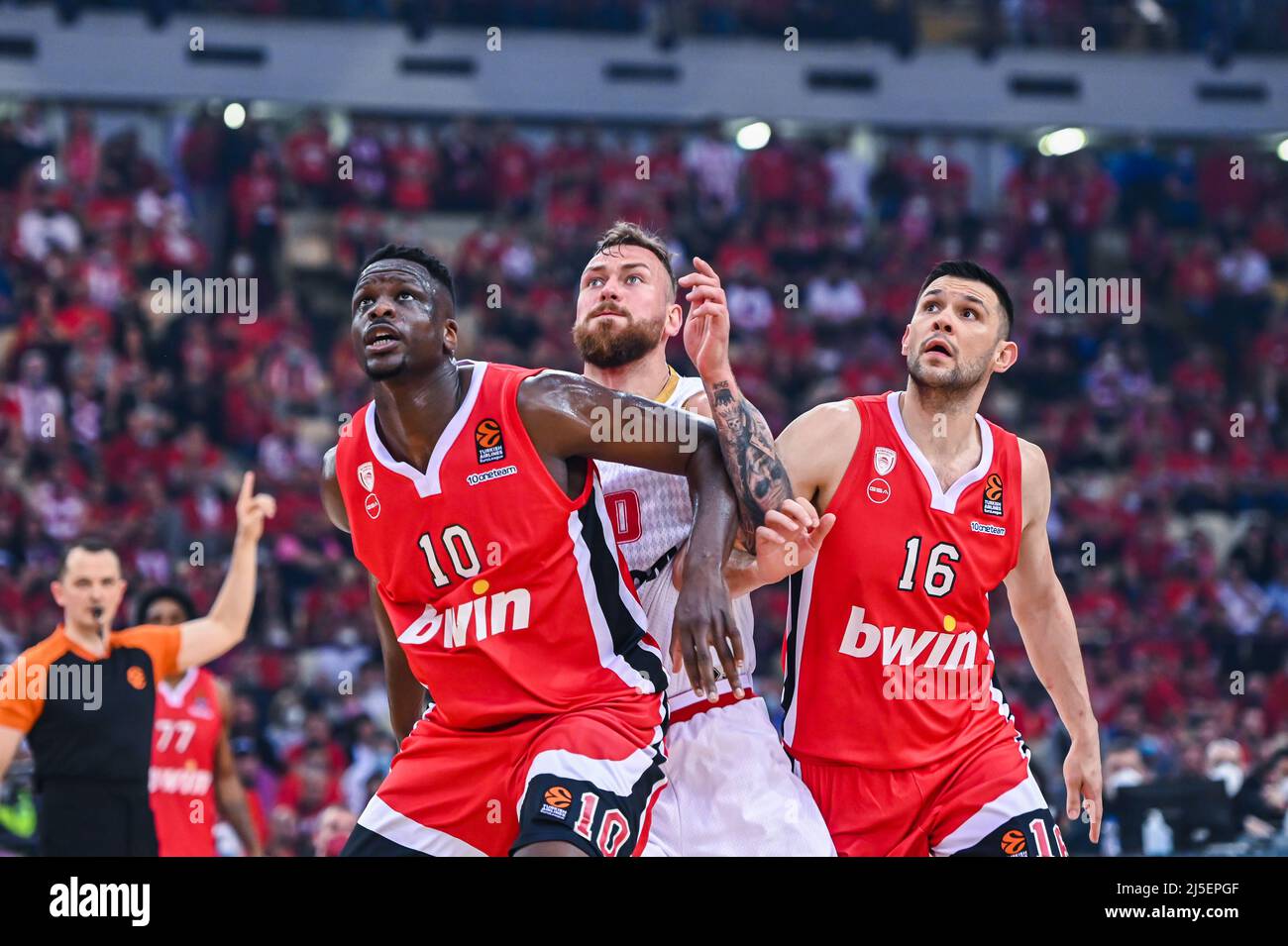 Athens, Lombardy, Greece. 22nd Apr, 2022. MOUSTAPHA FALL #10 with ...