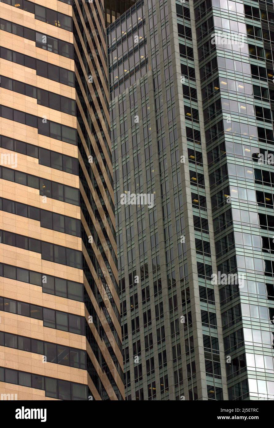Abstract scene of downtown Seattle building daytime Stock Photo - Alamy