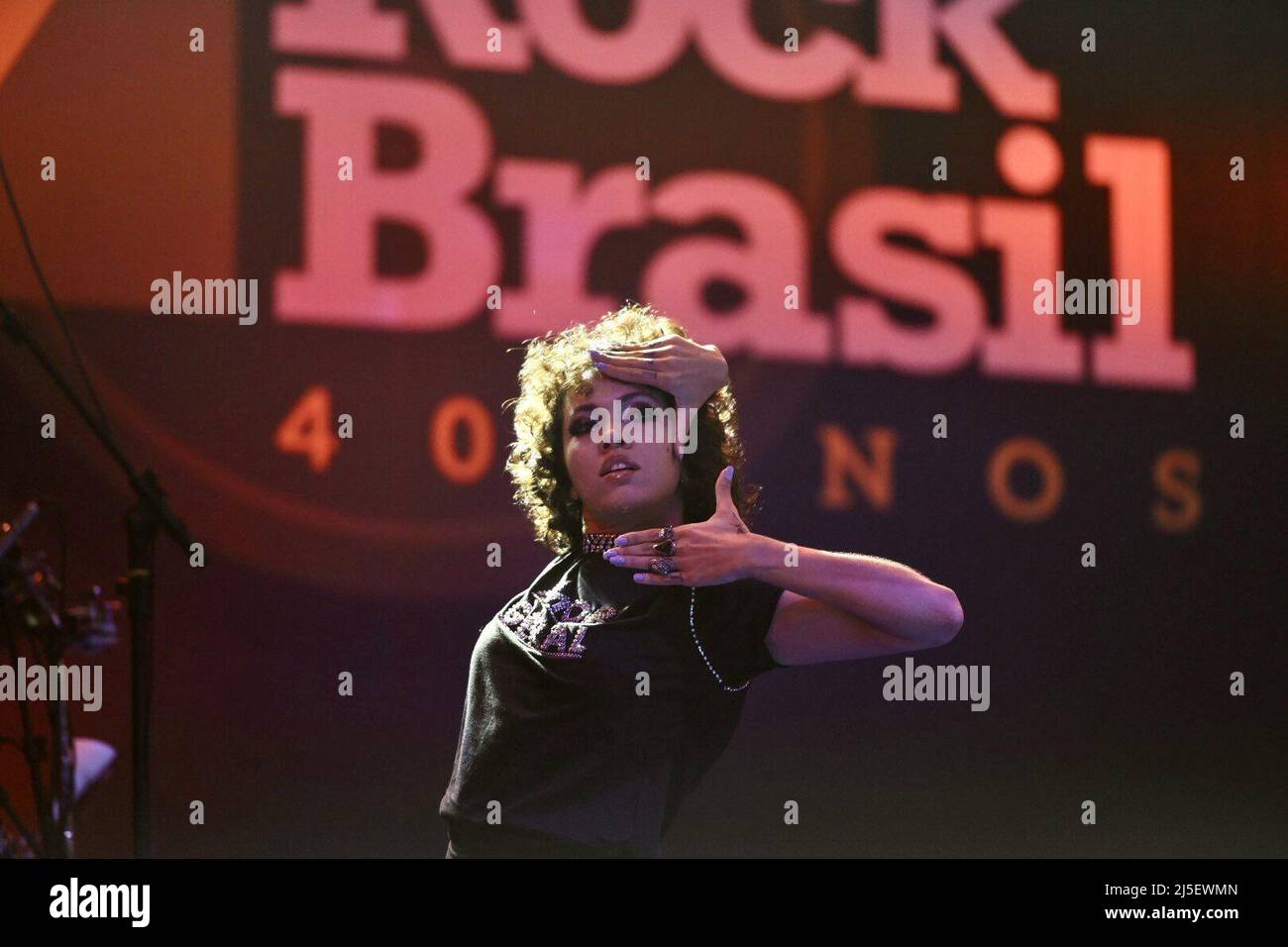 Rio de Janeiro, Brazil. 22nd Apr, 2022. (INT) Rock Brazil 40 years ...