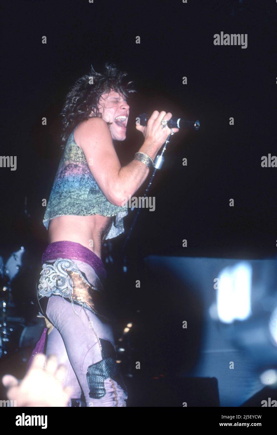 LOS ANGELES, CA - Richie Sambora, Jon Bon Jovi and Alec John Such of ...