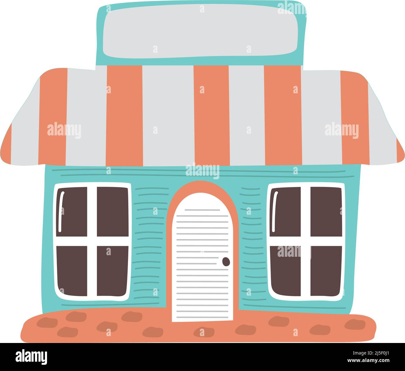 store facade cartoon Stock Vector Image & Art - Alamy