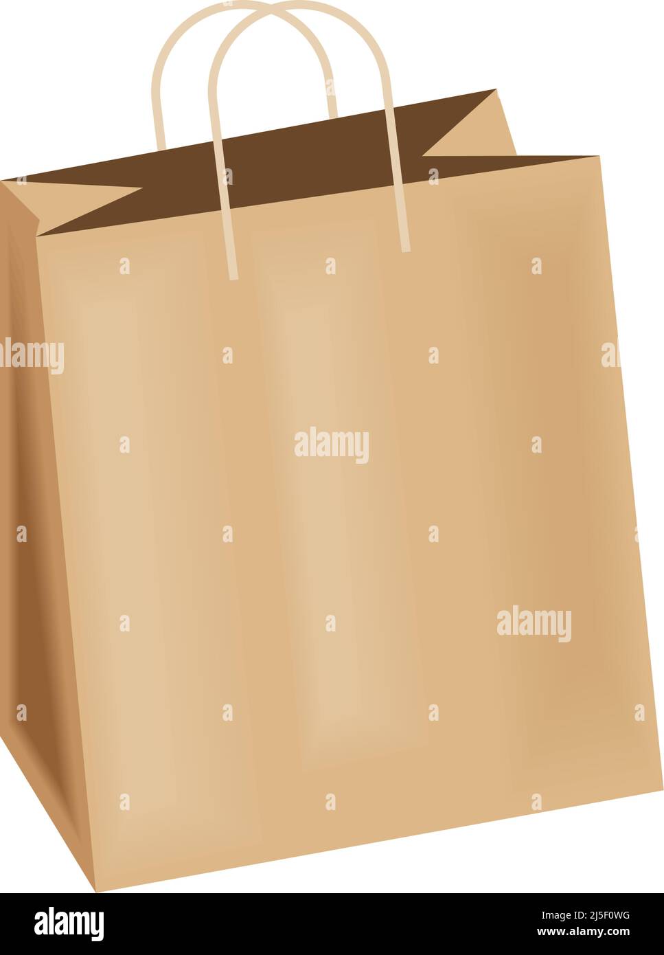 blank paper bag Stock Vector Image & Art - Alamy