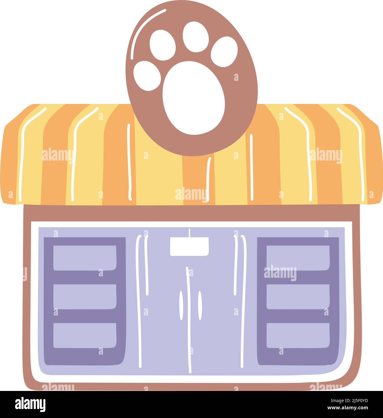 Vet hospital exterior Stock Vector Images - Alamy