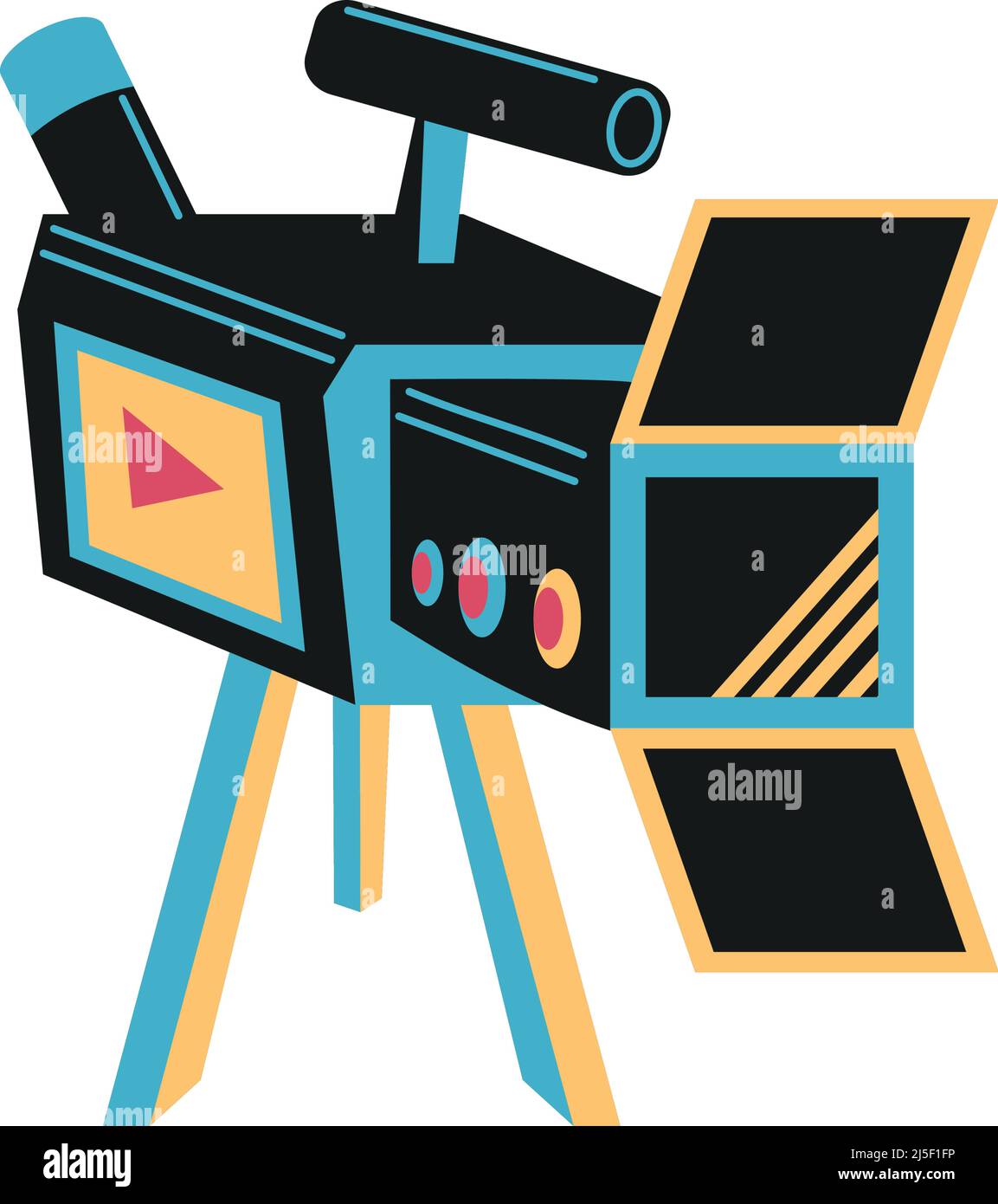 vintage movie camera Stock Vector Image & Art - Alamy