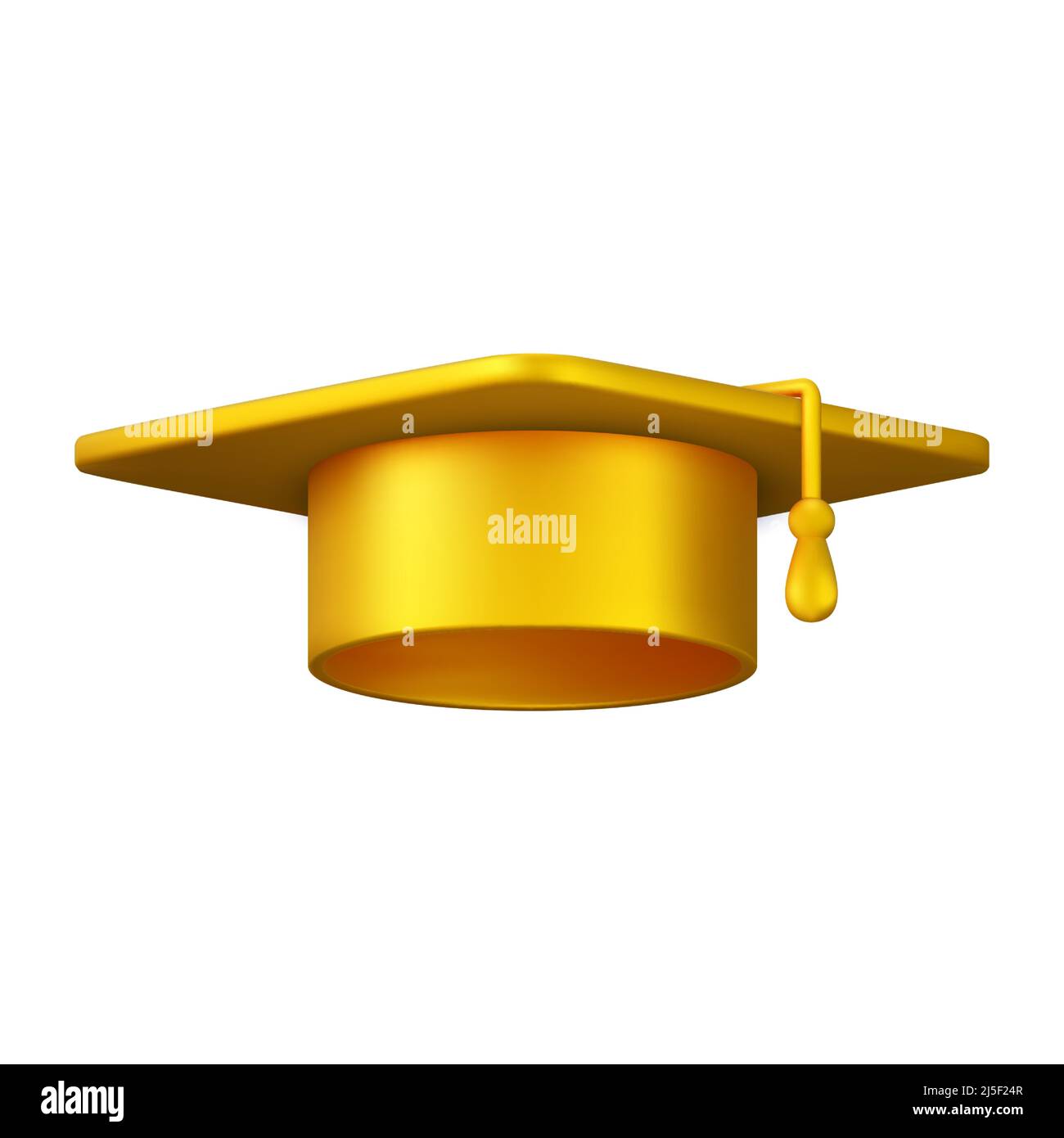 3d Graduation cap icon Stock Vector Image & Art - Alamy