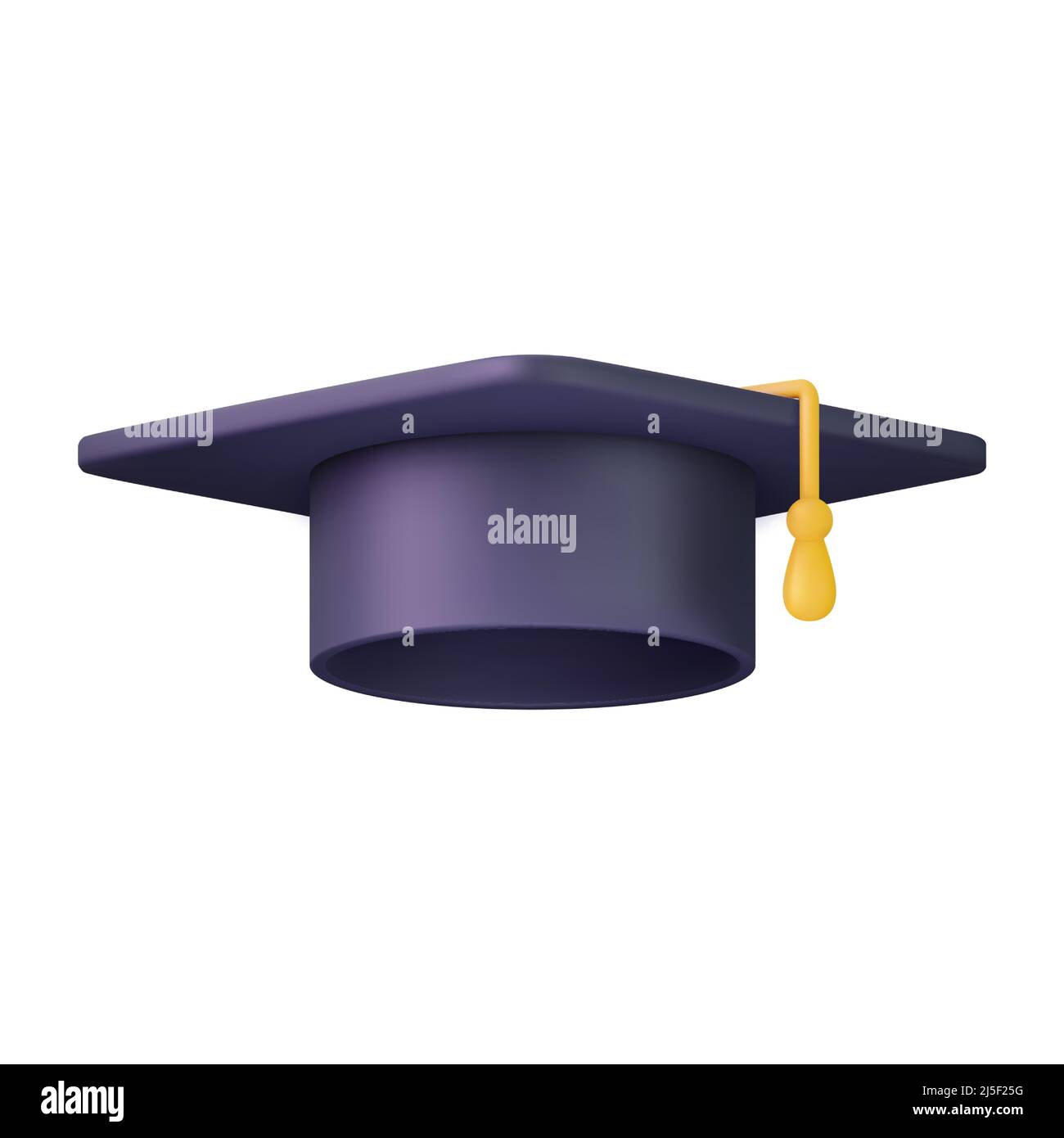 Realistic graduation hat and diploma high school Cut Out Stock Images ...