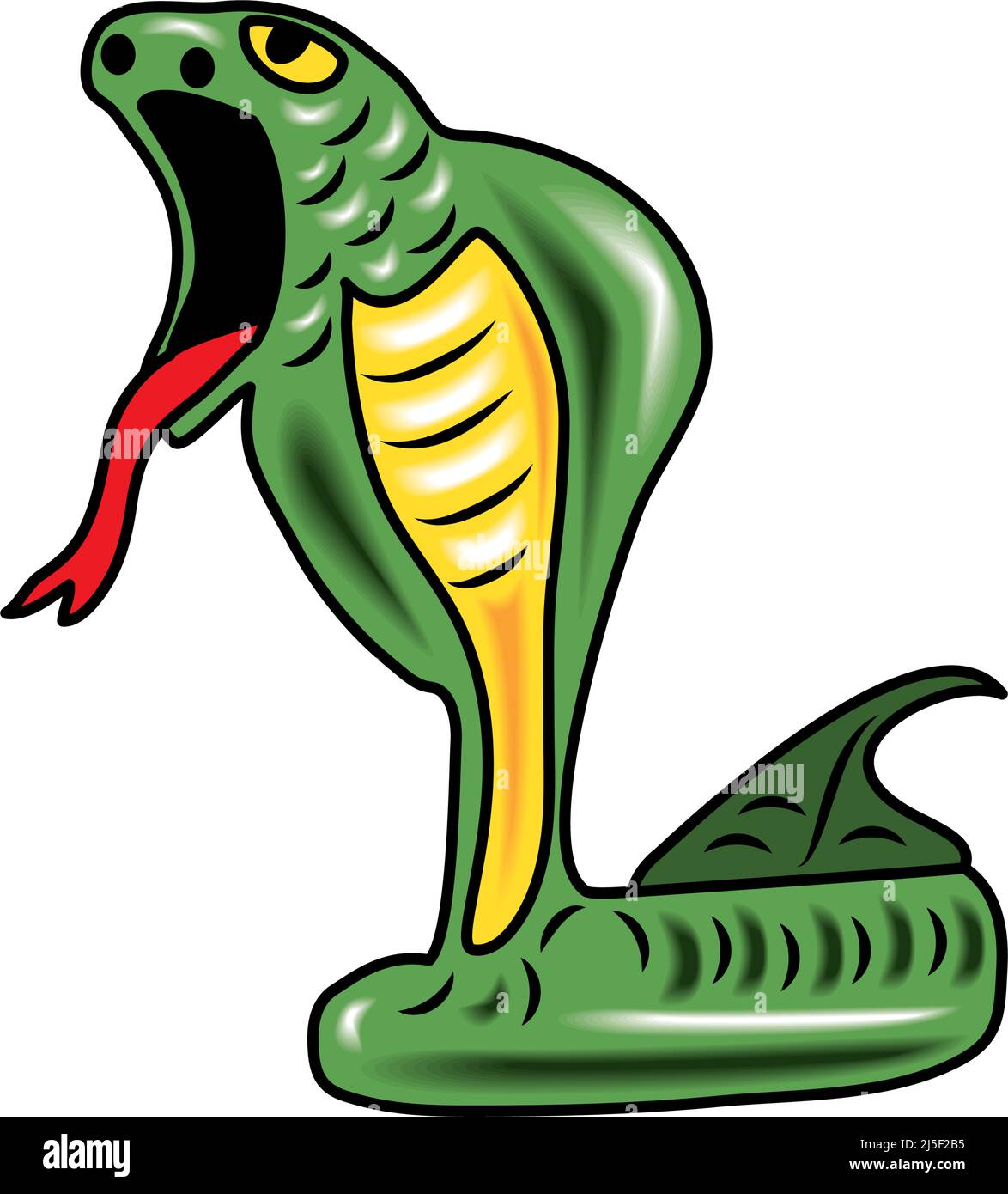 snake tattoo old school Stock Vector Image & Art - Alamy