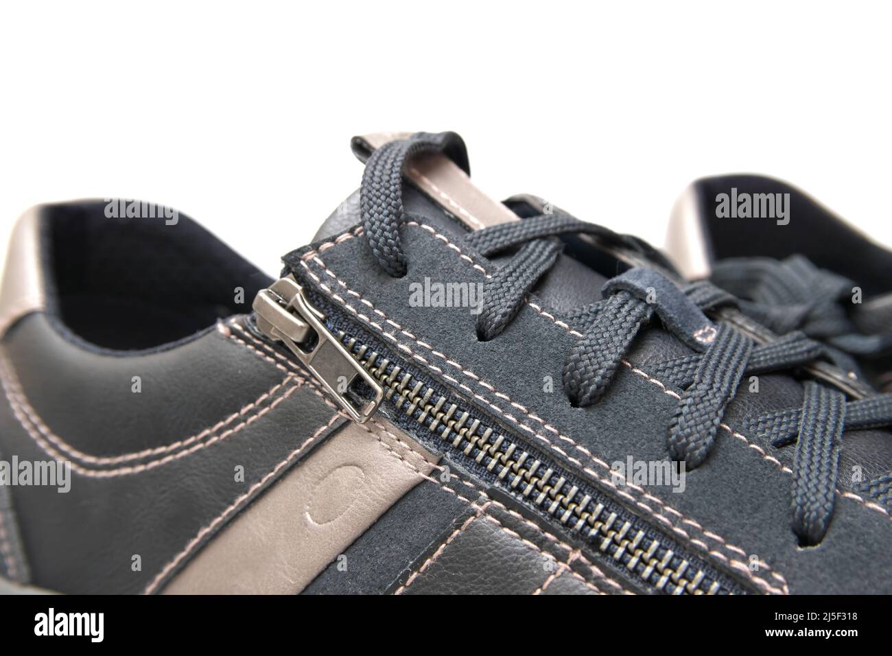 Modern and elegance shoe footwear. Isolated object Stock Photo - Alamy