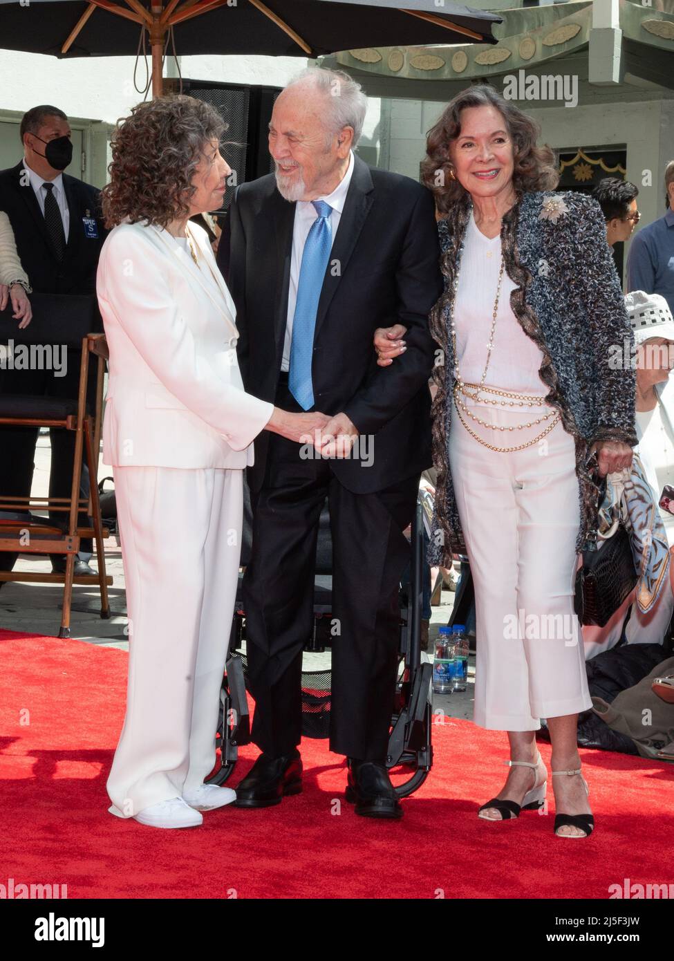 22 April 2022 - Los Angeles, California - Lily Tomlin, George Slaughter ...