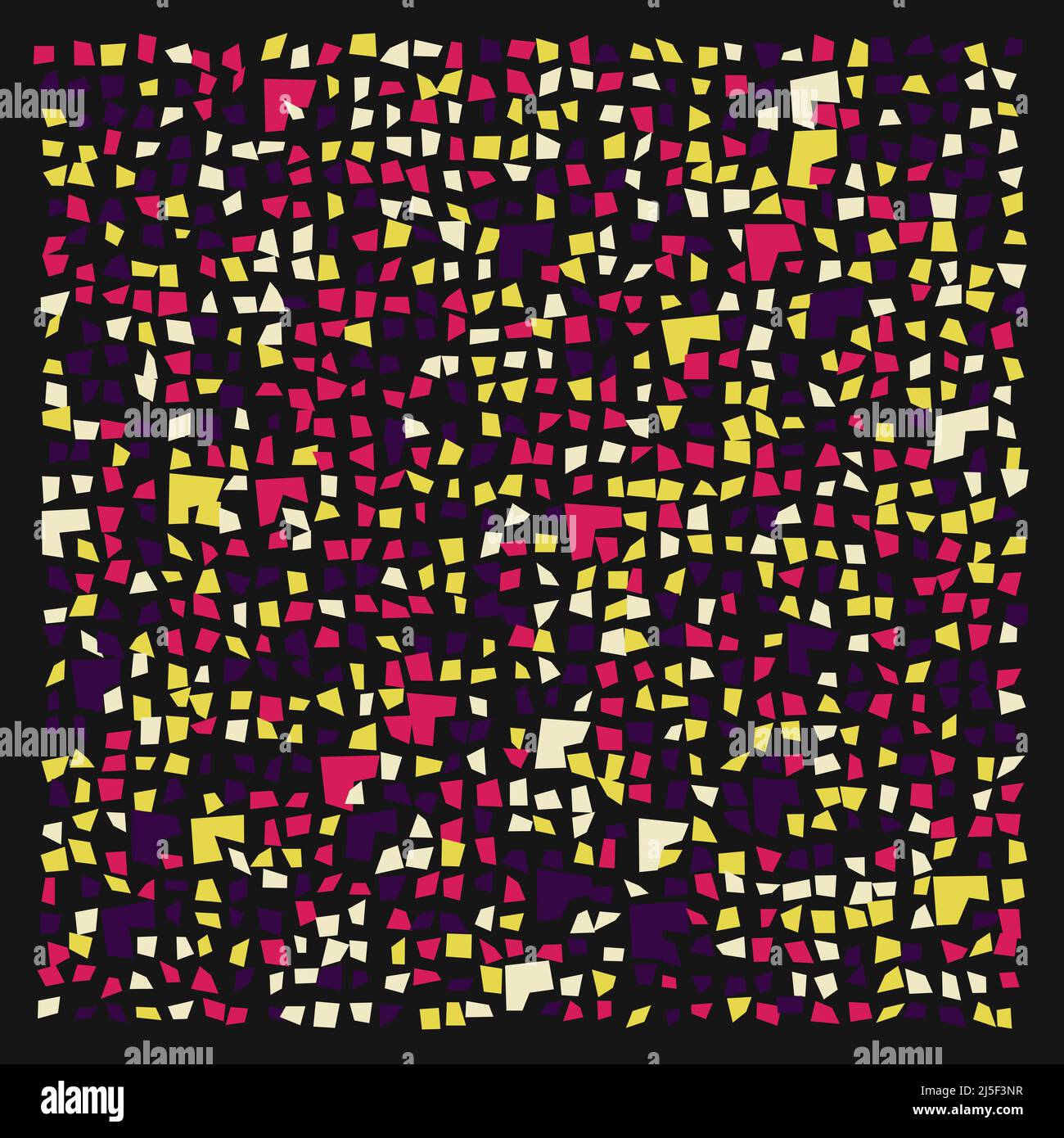 Abstract Offset Quads generative art background art illustration Stock ...