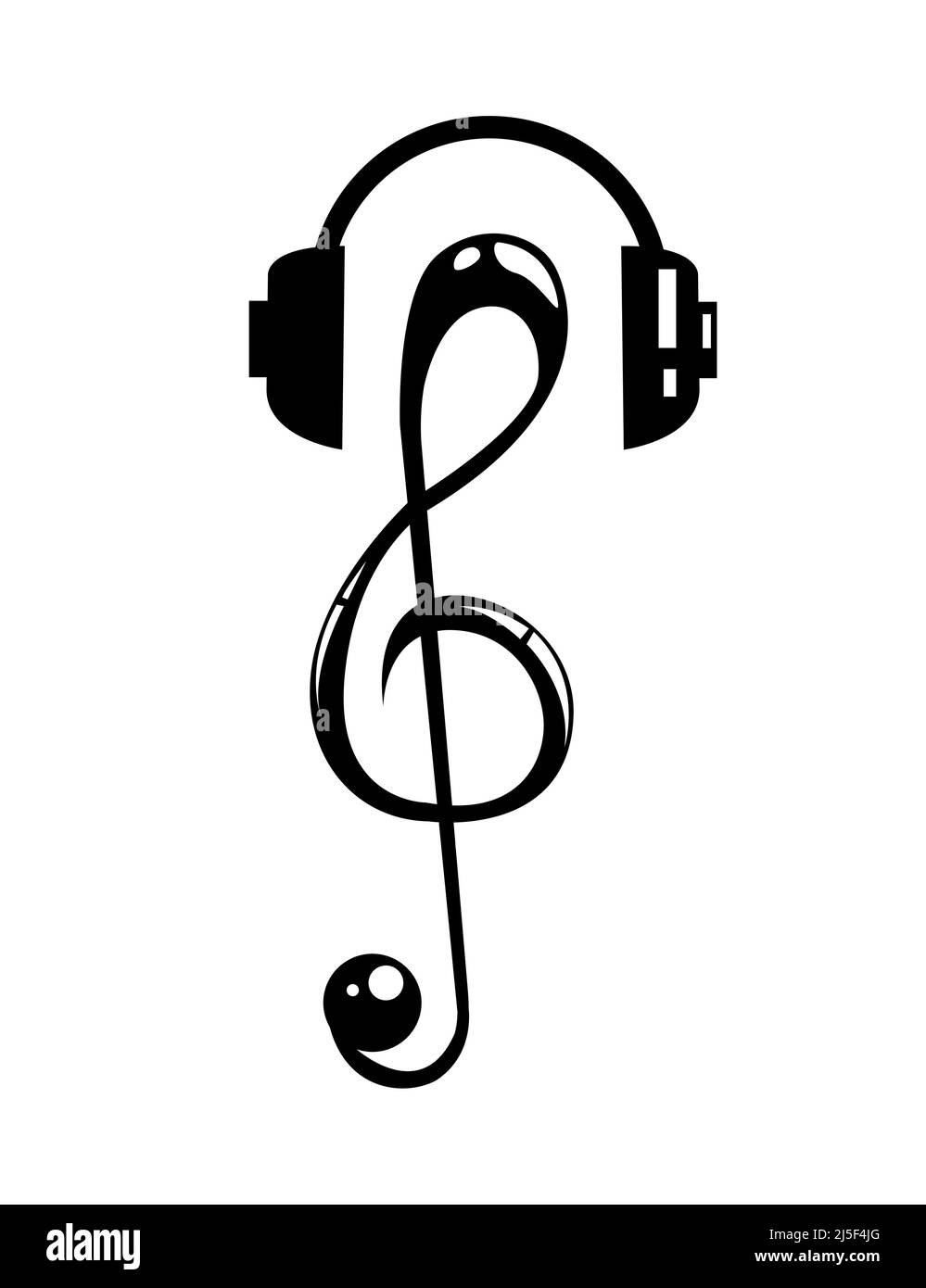 Musical notes. Vector illustration Stock Vector Image & Art - Alamy