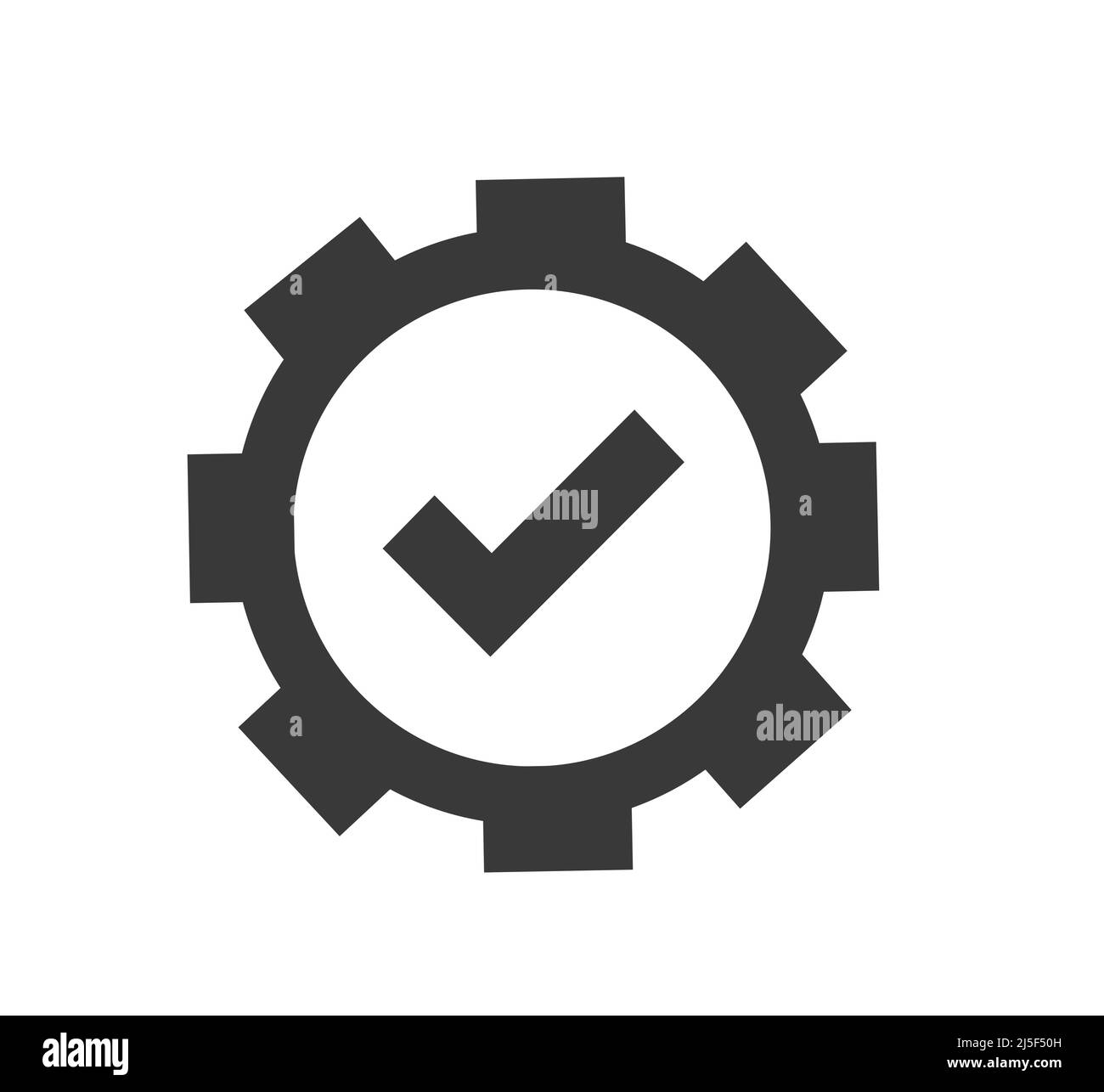 execution icon. Simple element illustration Stock Vector Image & Art ...