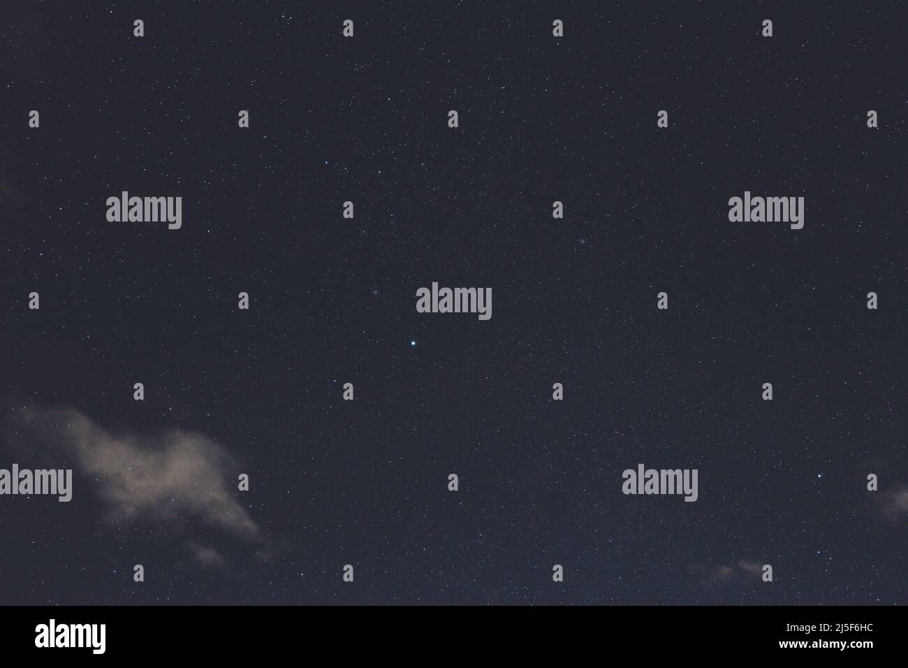 starry night sky with plenty of constellations clearly visible shot ...