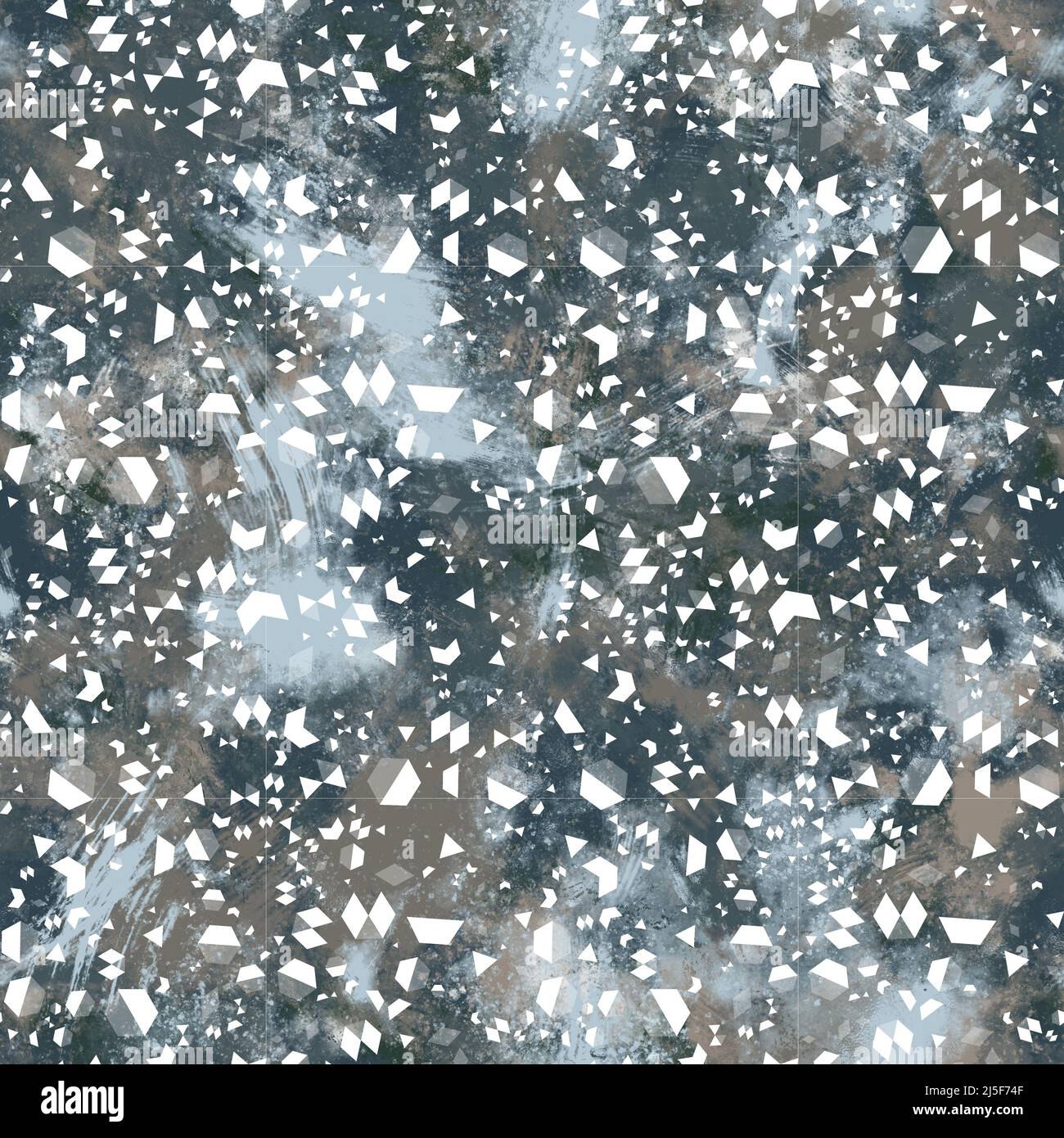Seamless neutral tan and white distressed grungy motif surface pattern ...