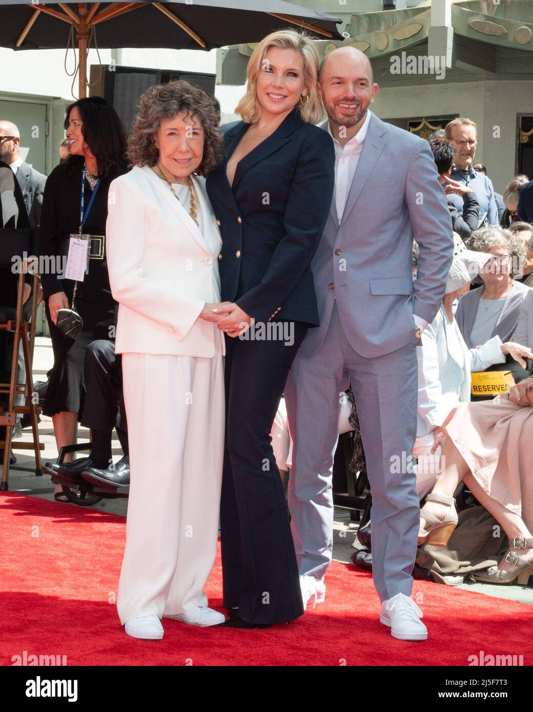 April 22, 2022, Hollywood, California, USA: (L-R) Lily Tomlin, June ...