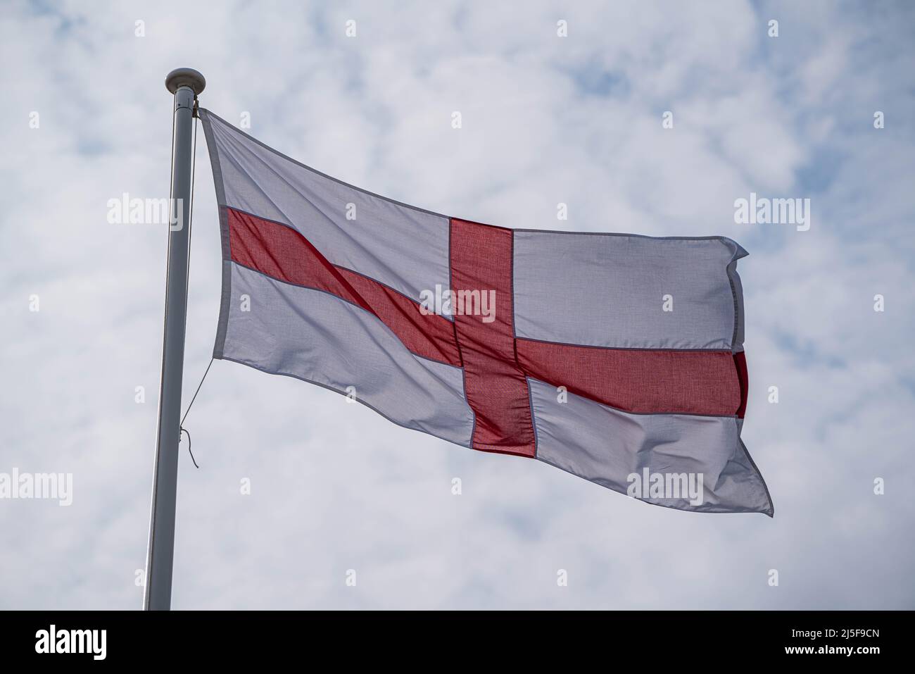 Saint george's flag hi-res stock photography and images - Alamy